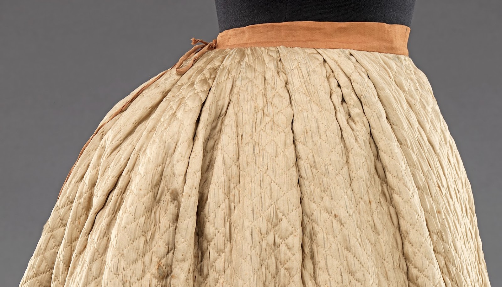 Adonising: Quilting in History, French Petticoat 1795