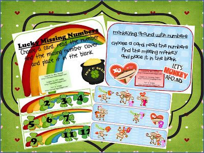 Classroom Freebies Too: Missing Number Freebies!