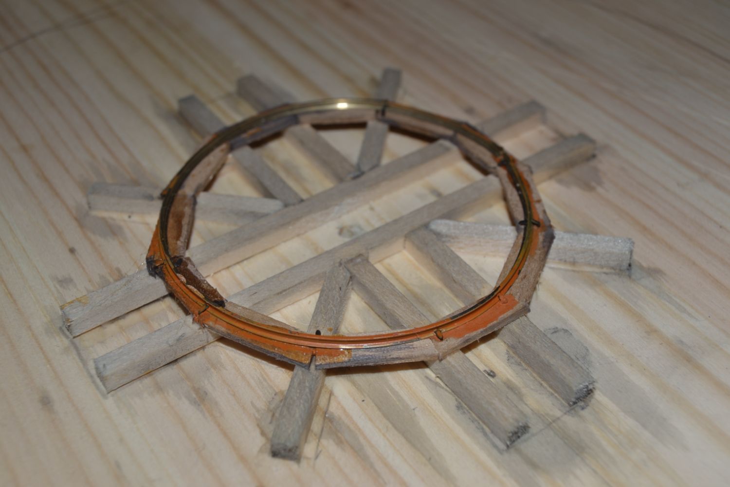 Steven's Valley RR: Scratchbuilt On30 turntable (1)