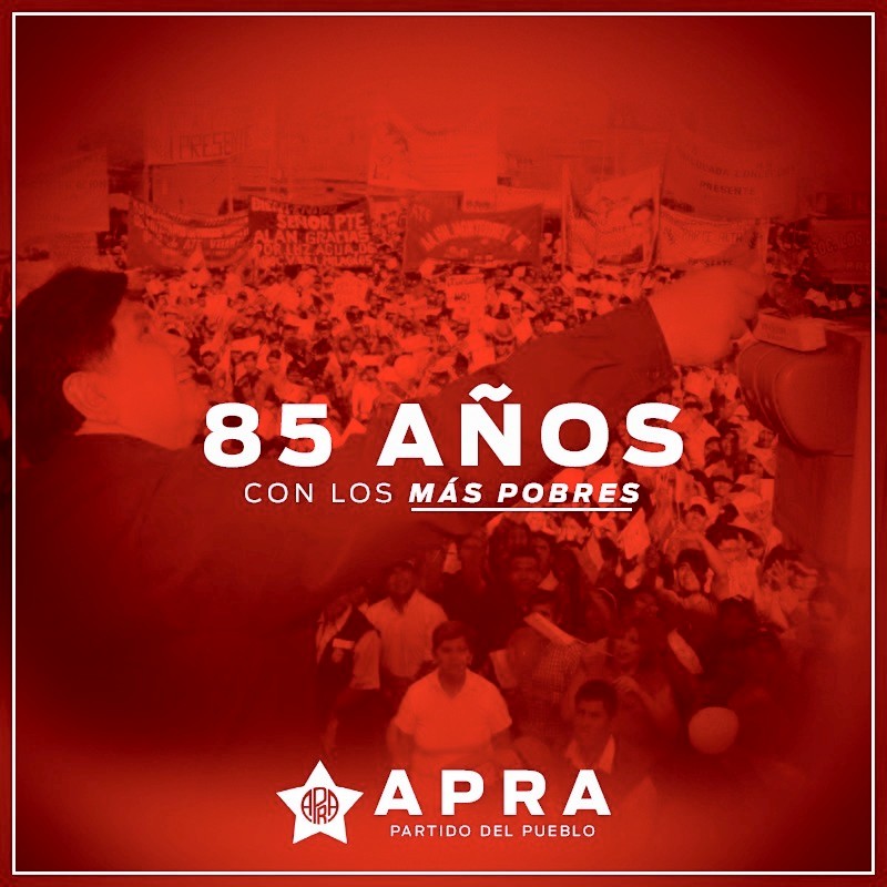 EL APRA PUEDE MAS, DESATEMOS LA FUERZA DE LA ESTRELLA - A.P.R.A. | 1924 ...