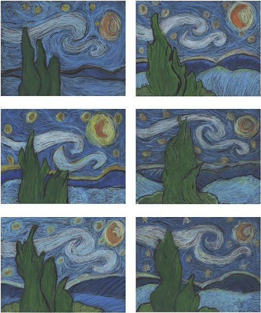 The Rolling Artroom: Van Gogh's Starry Night (4th-6th Grade)