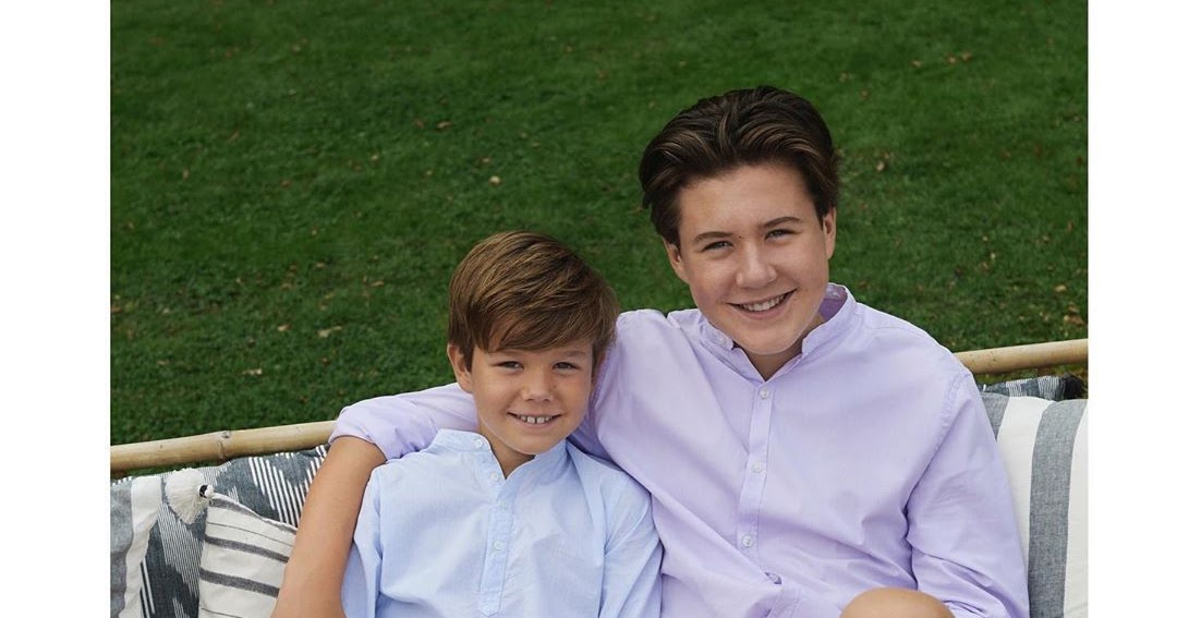 The Royal Children: Danish RF: Summer photos of the children