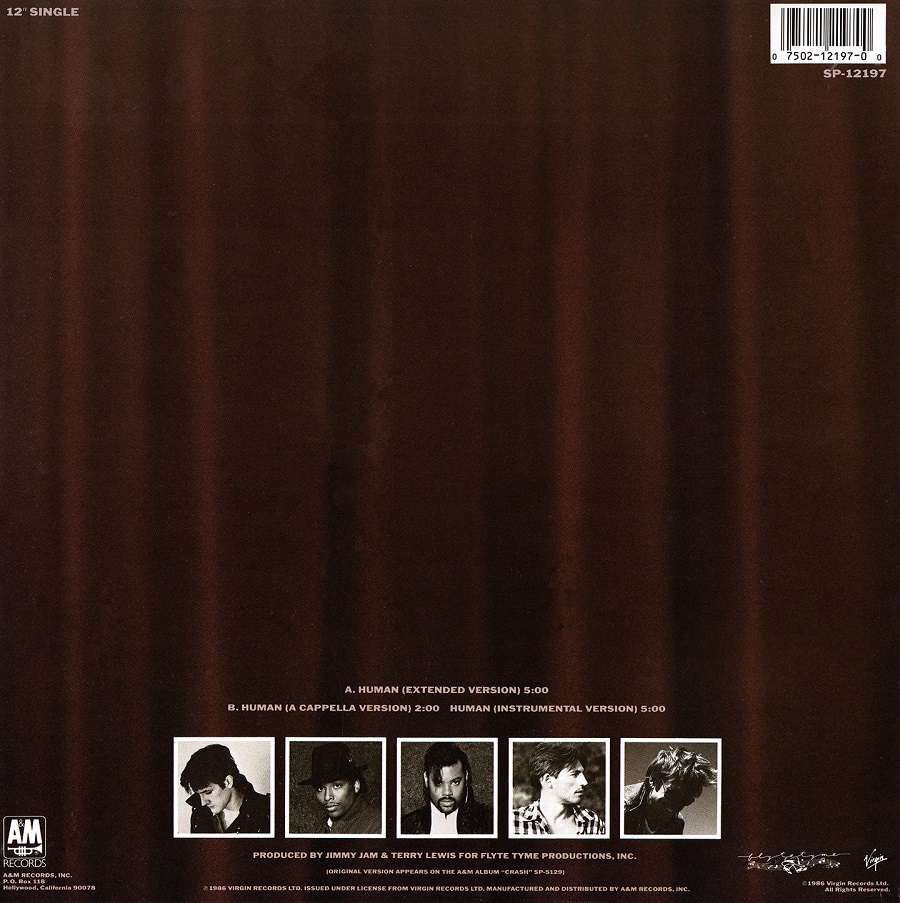 On The Road Again: The Human League "Human (Single & Video)"