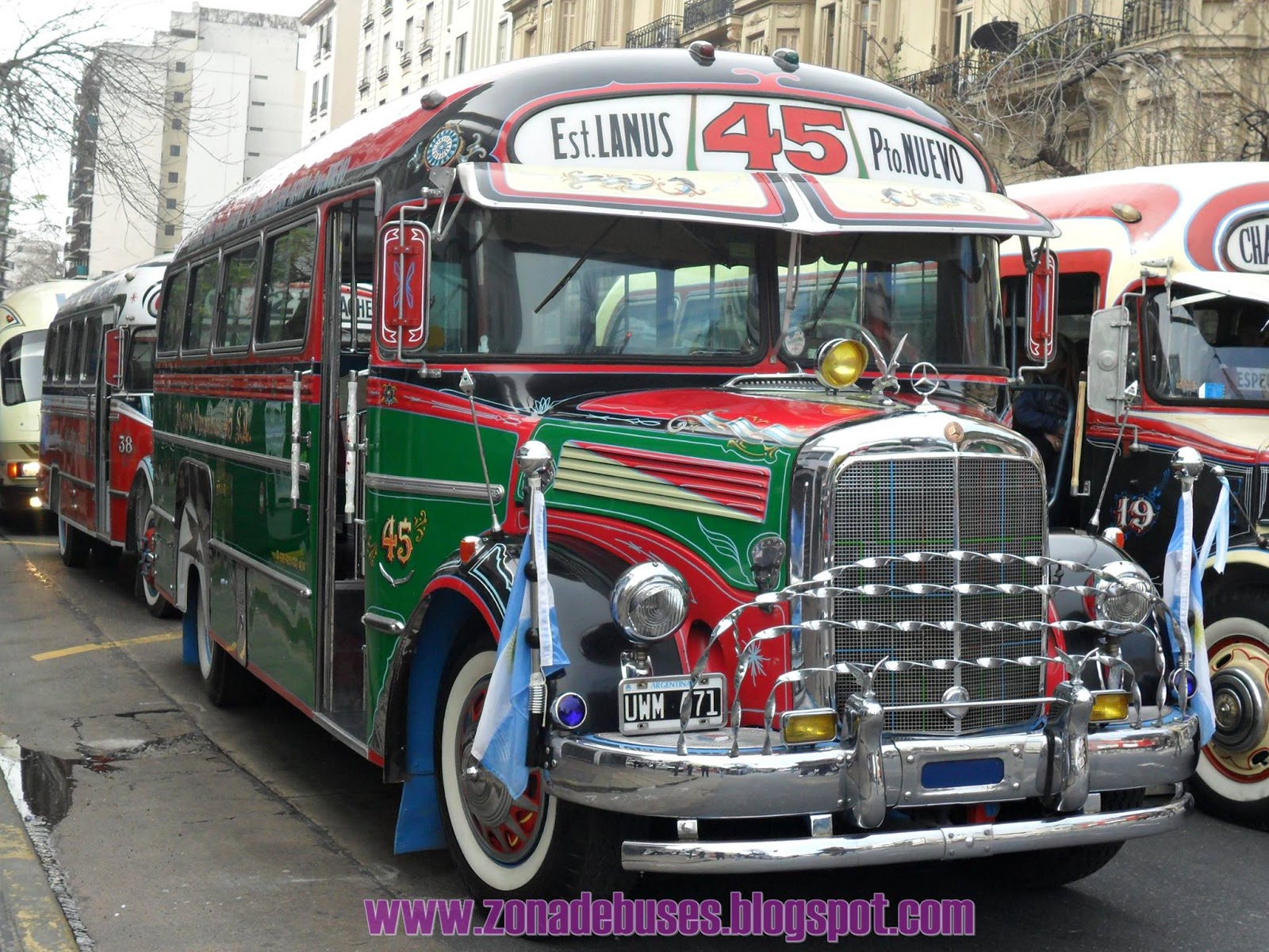 Colectibus - Zona de Buses: LINEA 45