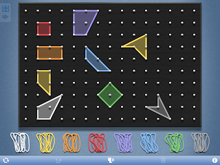Teaching & Learning RCS: MATHS - Geoboard App for the iPad