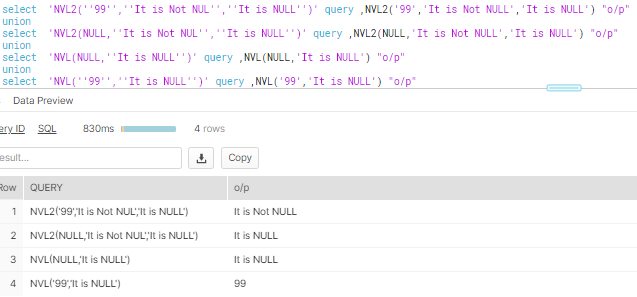 Tech Blogger: Snowflake NVL vs NVL2 function | SQL