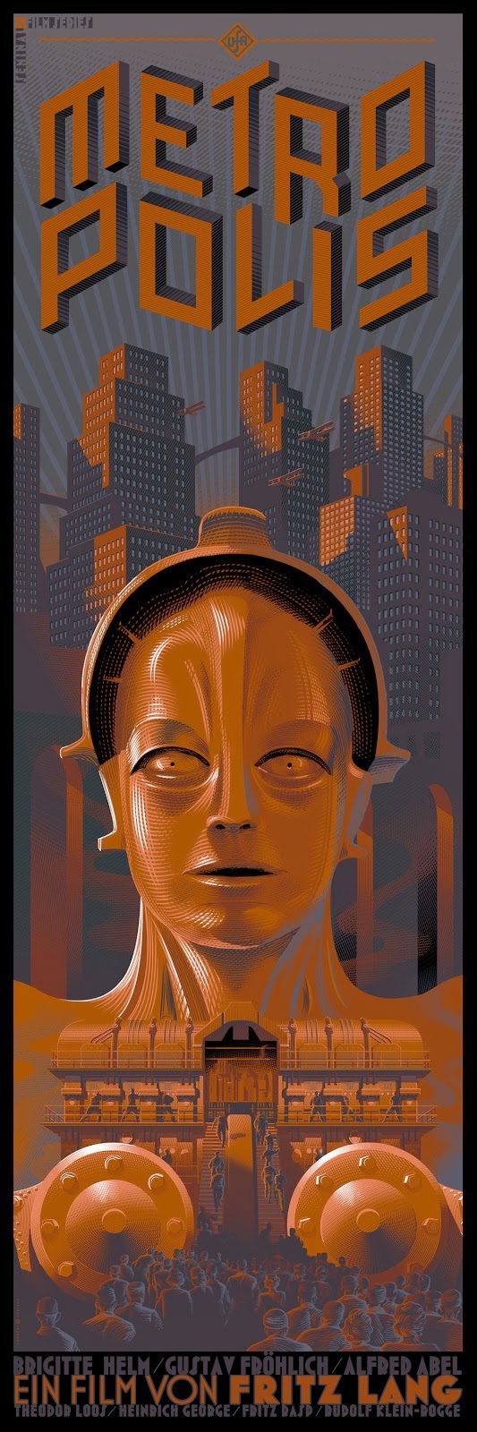 The Geeky Nerfherder: Movie Poster Art: Metropolis (1927)