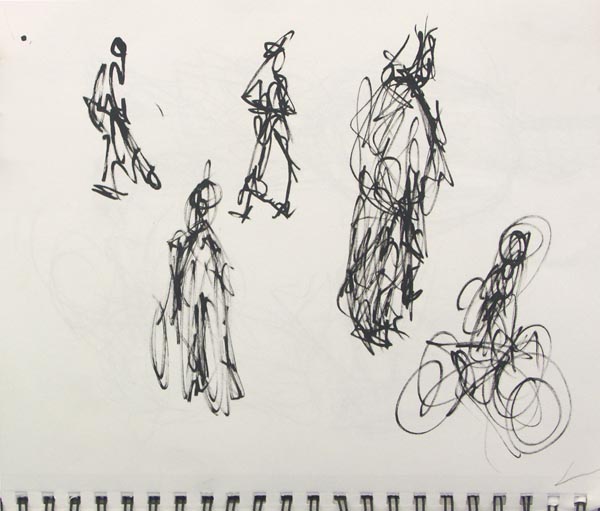 Basic Drawing 1: Examples of Gesture Drawing from the web