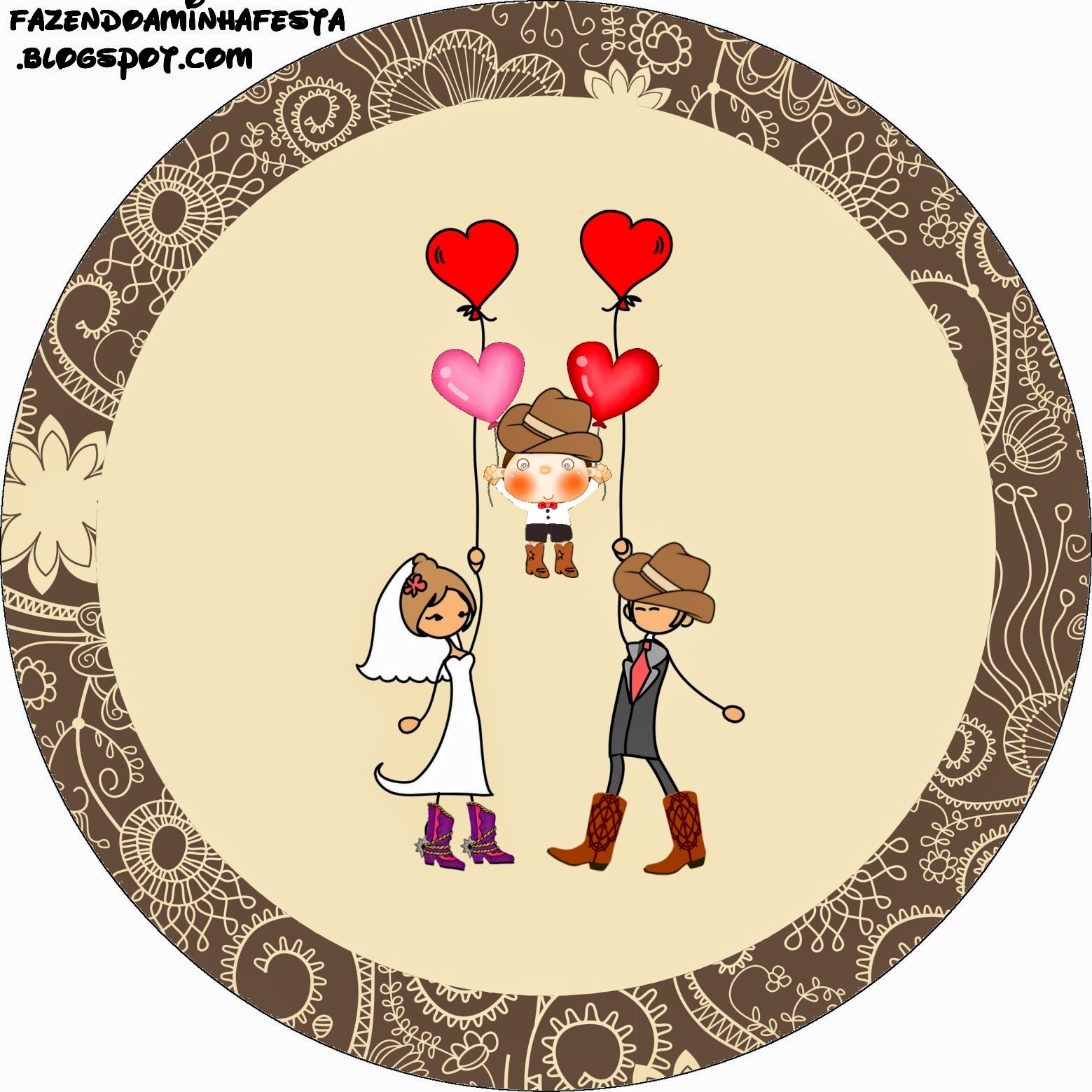 Boda Cowboy: Etiquetas Candy Bar para Imprimir Gratis. | Oh My Bodas!