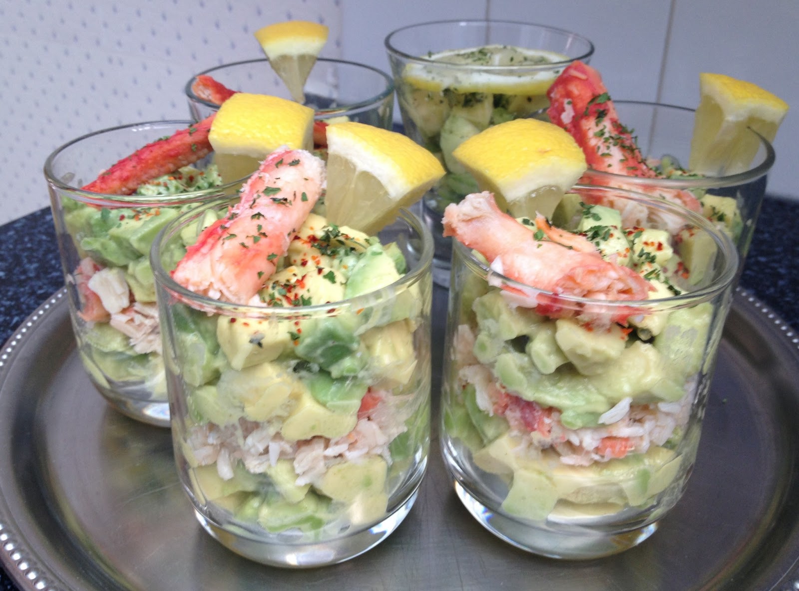Verrine Davocat Et Crabe