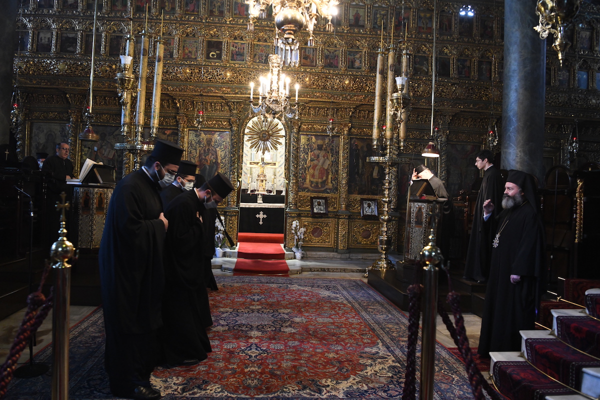 ΦΩΣ ΦΑΝΑΡΙΟΥ: Η ΚΑΘΑΡΑ ΔΕΥΤΕΡΑ ΣΤΟ ΟΙΚΟΥΜΕΝΙΚΟ ΠΑΤΡΙΑΡΧΕΙΟ (ΦΩΤΟ)