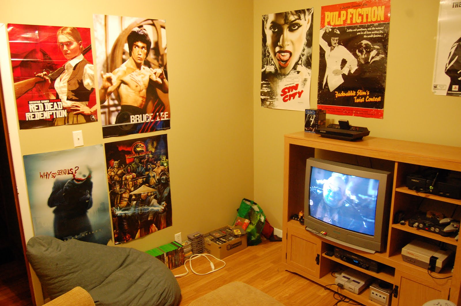 My Retro Gaming Room ~ The Basement Vagrants