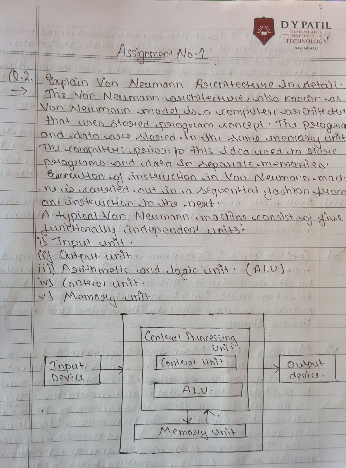 Coa Assignment 1 Solution Rait It Unofficial