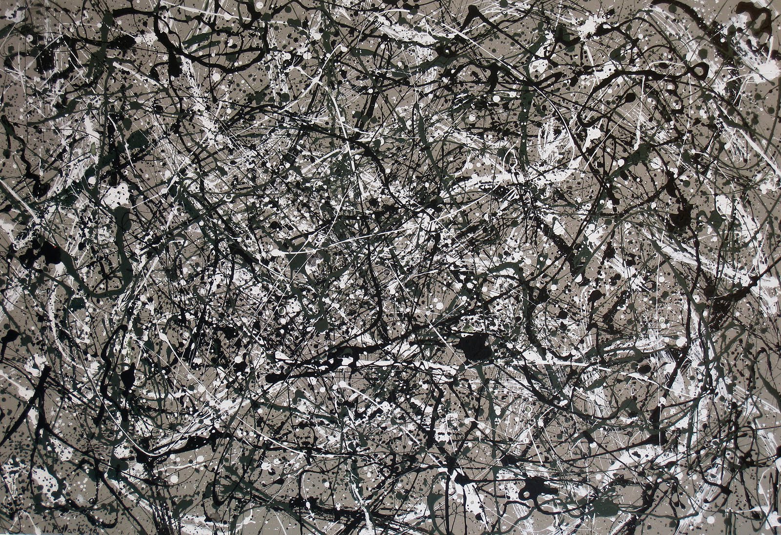 Art-Copie: Nos réalisations : Pollock