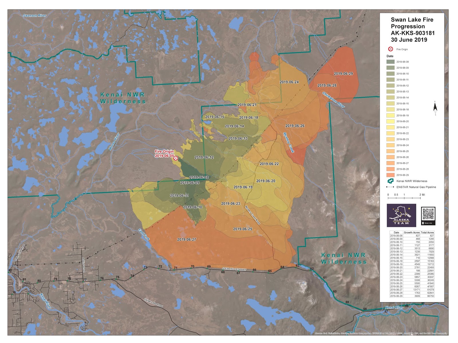 KPB Joint Information Center: 6/30/19 SWAN LAKE FIRE MORNING UPDATE