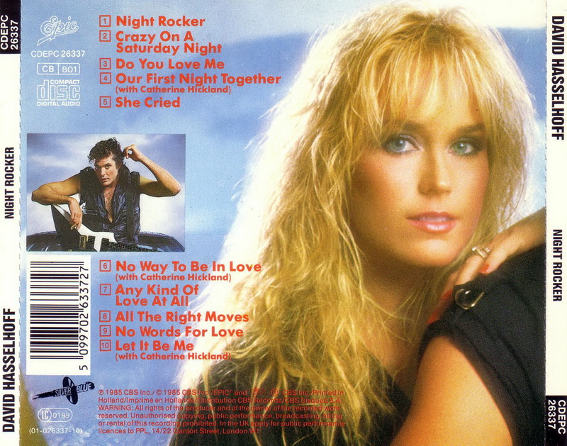 ENTRE MUSICA: DAVID HASSELHOFF - Night Rocker (1985 Remast.)