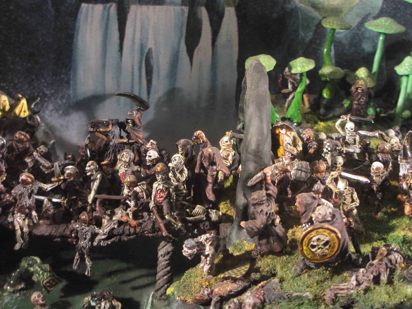 Eldritch Epistles: John Blanche undead diorama at Warhammer World ...
