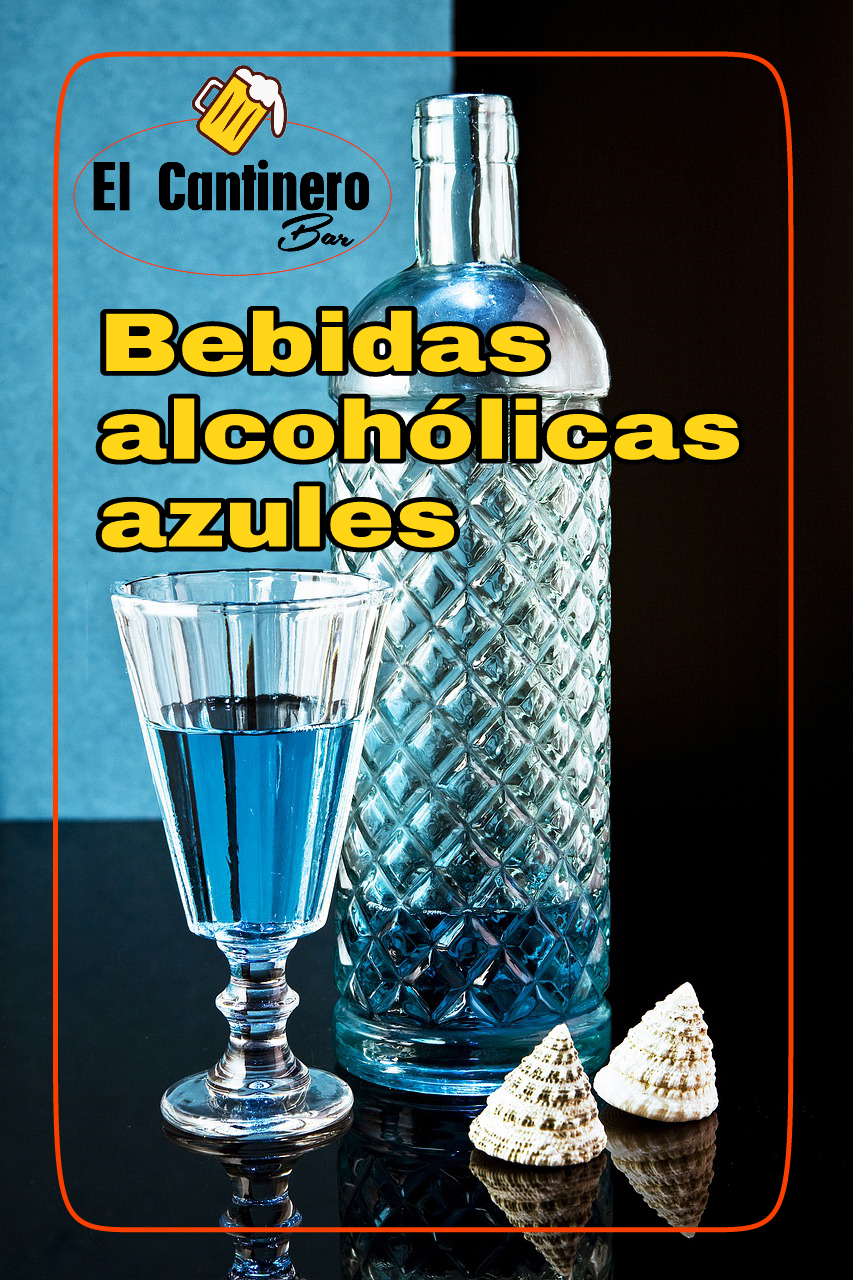 Bebidas alcohólicas azules - El cantinero bar