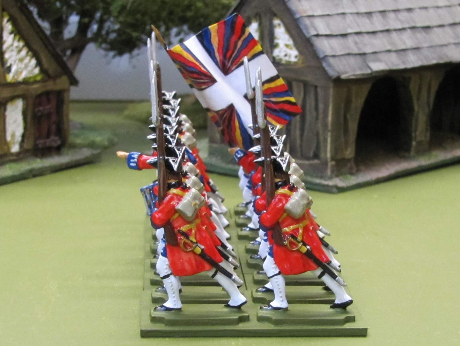 Lace Wars in Tin: French - Swiss Guards