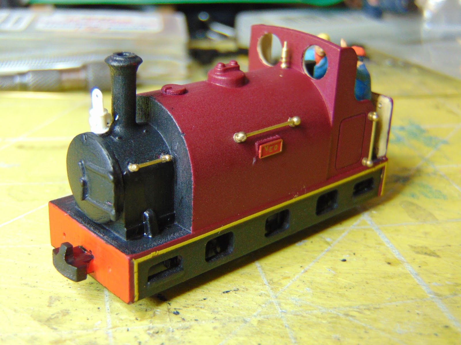 Dorset Railway Modelling: 009 England style loco.