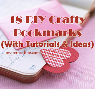DIY: 18 Crafty Bookmarks Tutorials and Ideas | the perfect line