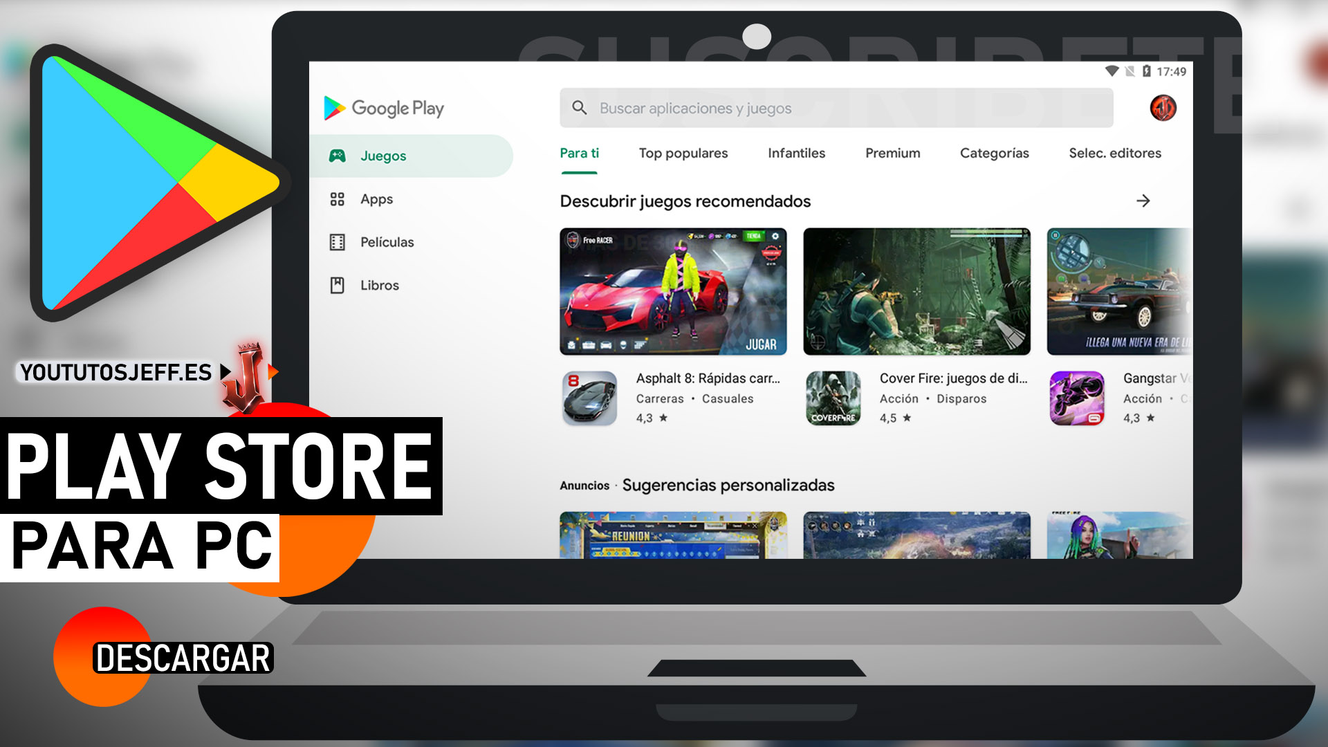 Tener PLAY STORE En MI PC | Google Play PC Rápido de Pocos Recursos