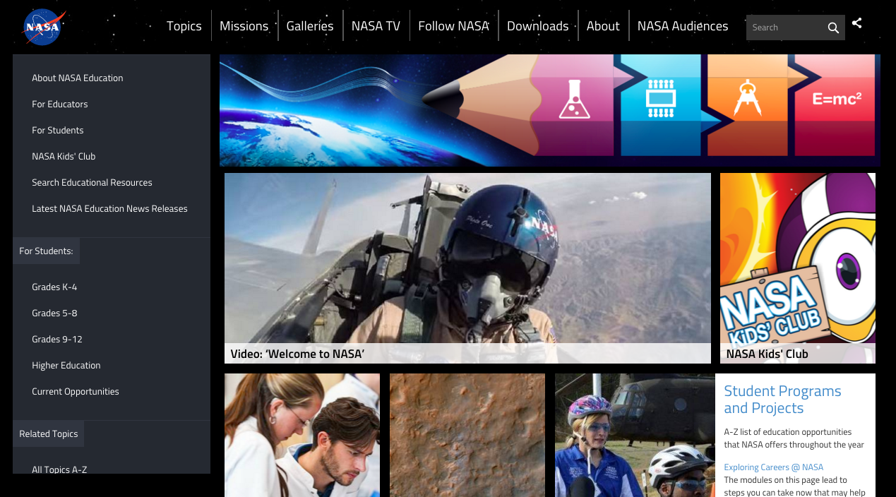 The Library Voice: Space Resources That Are Out Of This World.... NASA ...