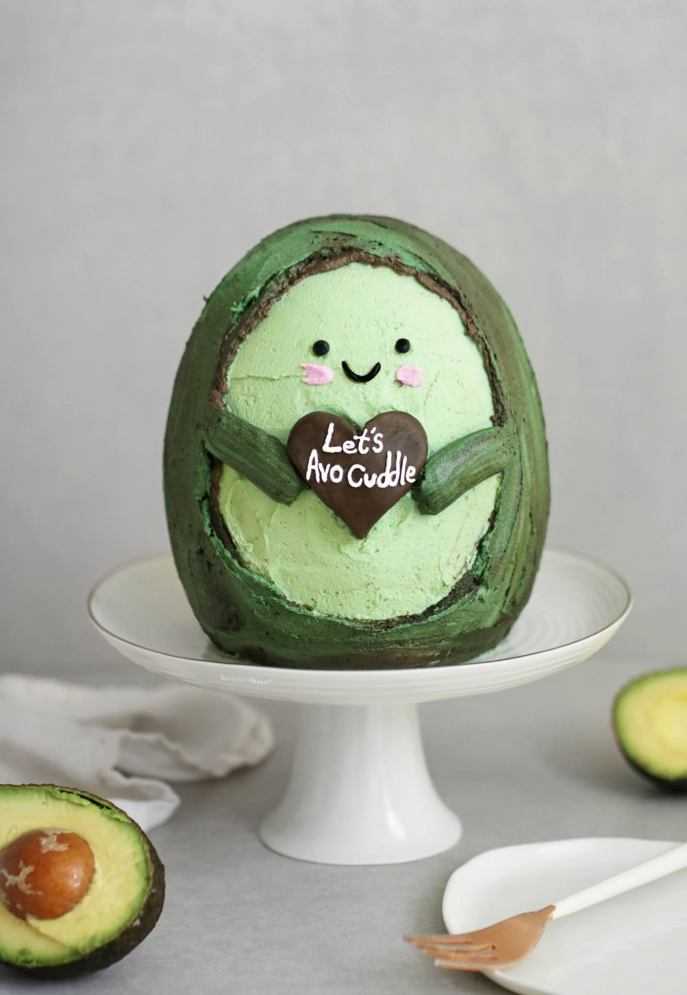 Vegan Avocado Cake Recipe - The Little Blog Of Vegan