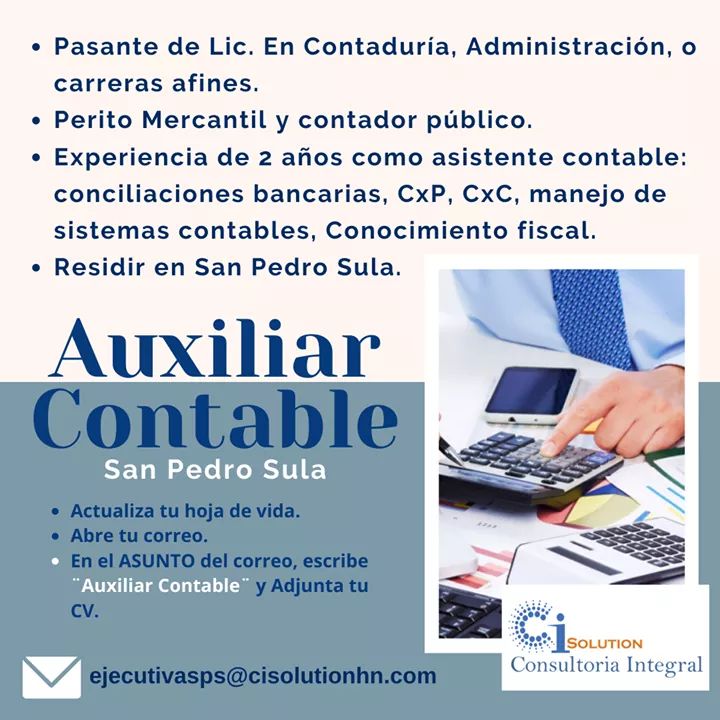 Auxiliar Contable - SPS