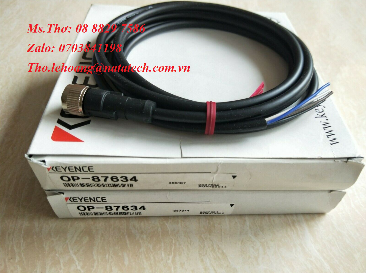 Đầu nối cáp Keyence OP-87634