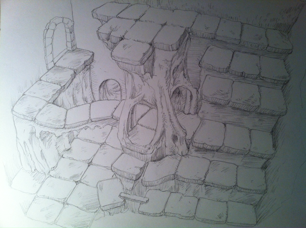 Blue Boxer Rebellion: More Hand-drawn Dungeon Rooms