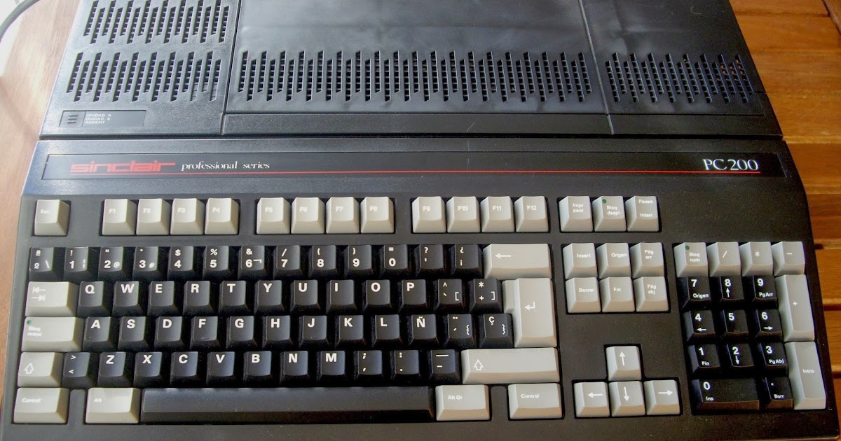 Retro Ordenadores Orty: Sinclair PC200 (1988)