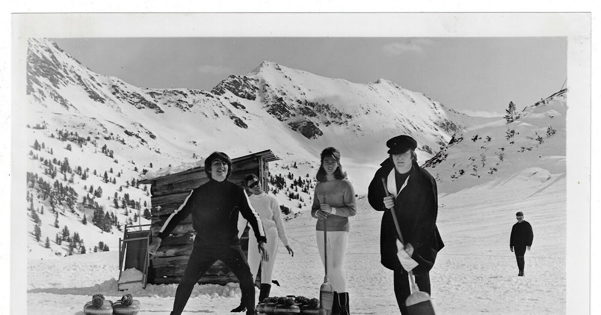 Vintage Beatles "Help!" movie still
