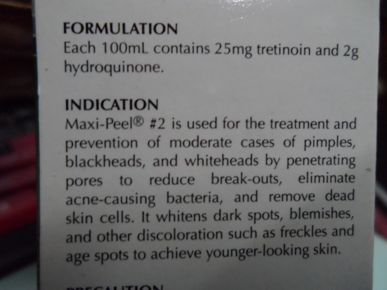 Prettythrifty: Maxi Peel Review : Before and After