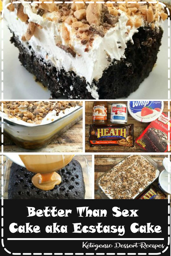 Better Than Sex Cake aka Ecstasy Cake - Food Brenda