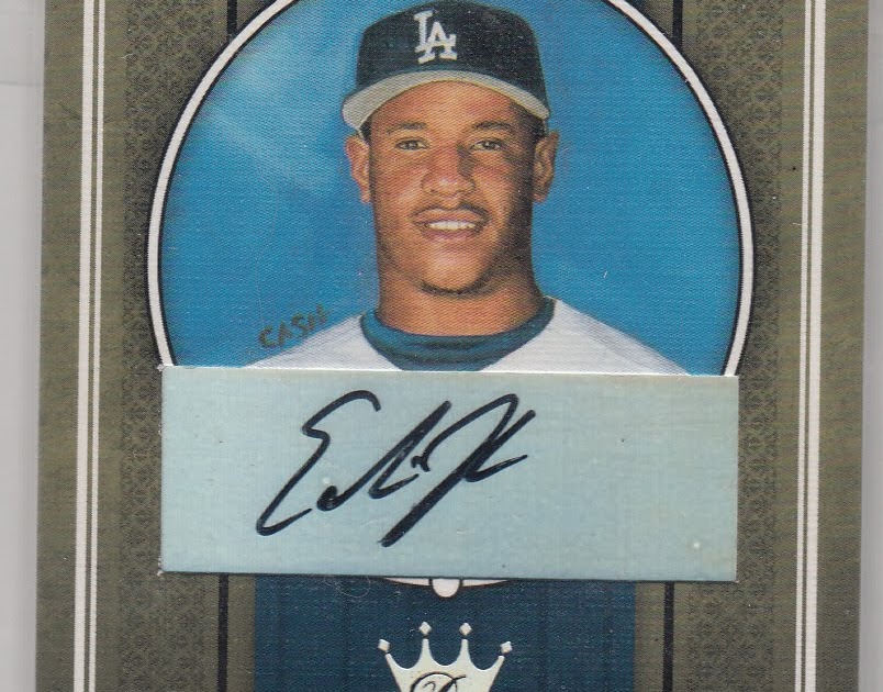 Dodgers Blue Heaven: Auto Collection: Edwin Jackson Diamond Kings