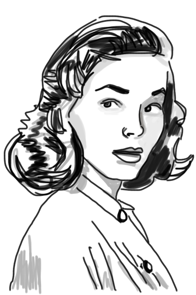 Jason Betke Digital Cinema: Movie Star Sketches