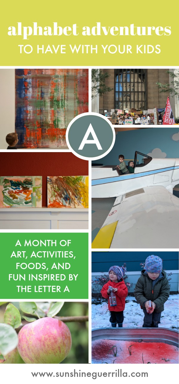 Our Alphabet Adventures- A Month of Preschool Experiences, Food, and ...
