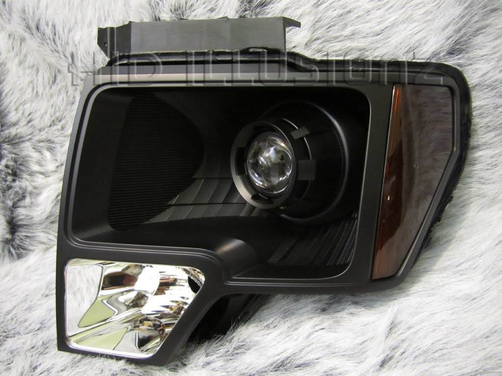 HID ILLUSIONZ: Ford F-150 FX35 Minigun Projector HID Retrofit Headlights