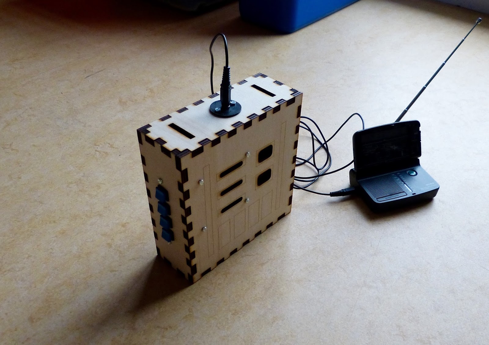 Darth Vader chest box finished