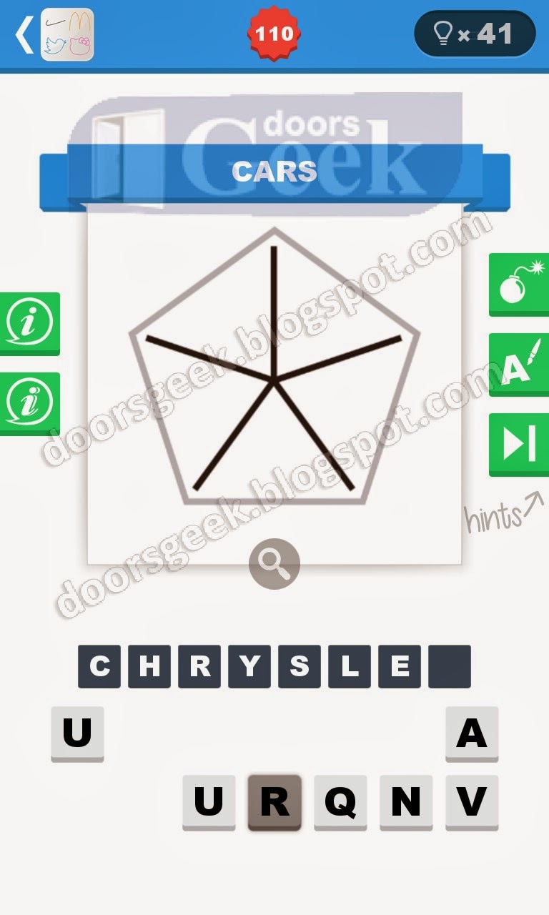 Minimalist Brand Logos Quiz - Level 110 ~ Doors Geek