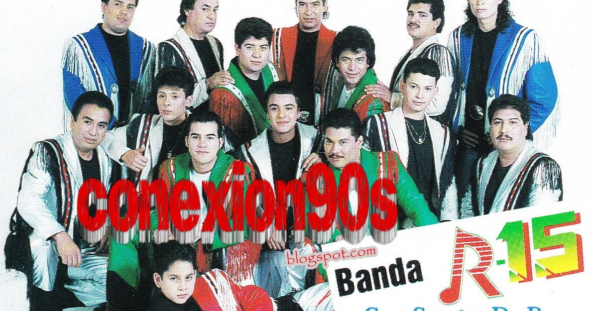 conexion90s: BANDA R-15 - con sangre de rey