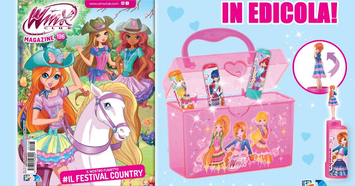 WINX MAGAZINE 196 [Italy] - Winx Club All