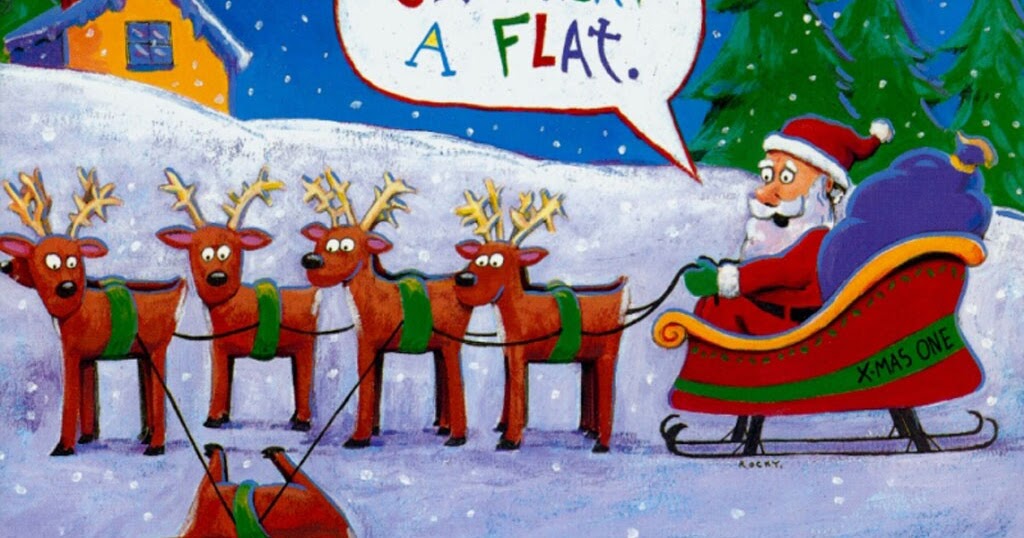 Santa has a flat tyre? | Daily Vowel Movements