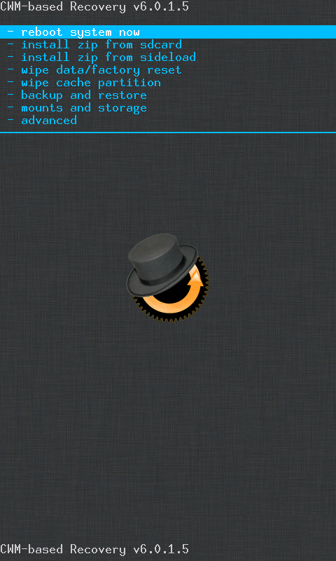 CWM리커버리 사용법 : 네이버 블로그