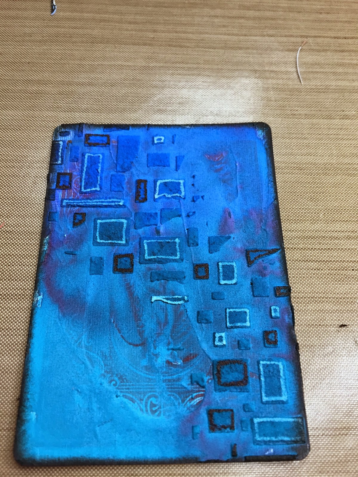 Claudine's Art Corner: Altered Playing Card Challenge Week 15!!