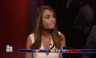 Fox News Babes: Kristin Tate Beautiful Cleavage and Legs in White Dress ...