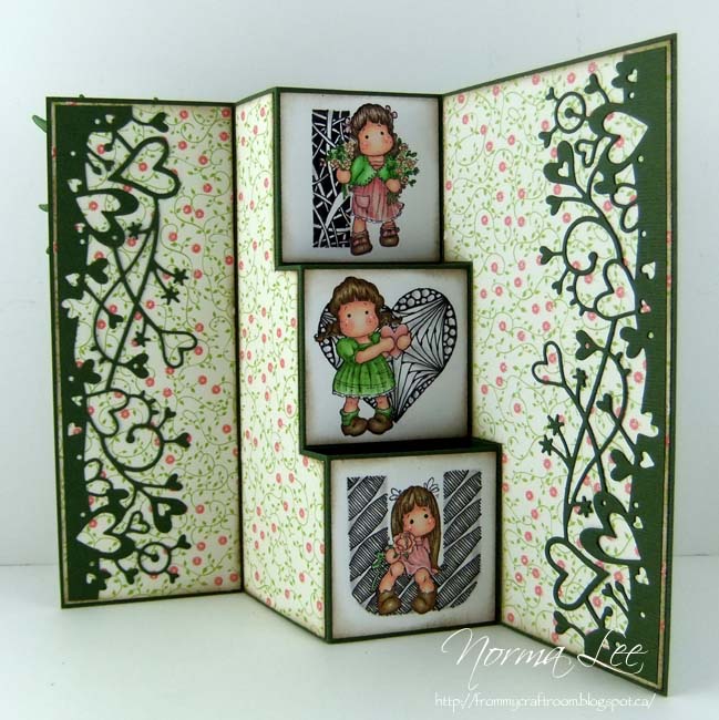 From My Craft Room: 3-Step Card Tutorial (4 1/4" x 6" card)