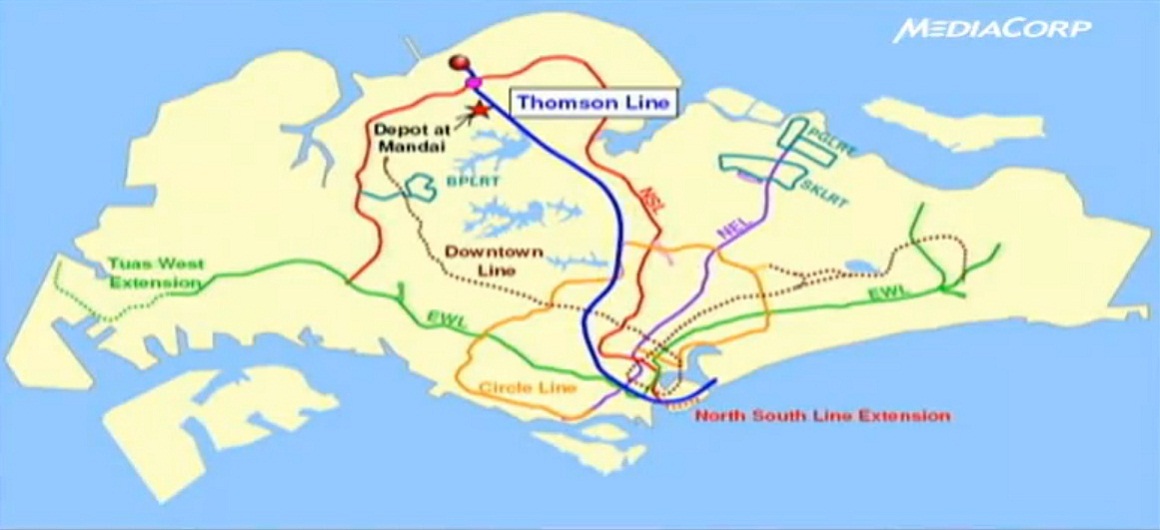 心靈神匯: [Singapore] LTA unveils sites for Thomson Line terminal station