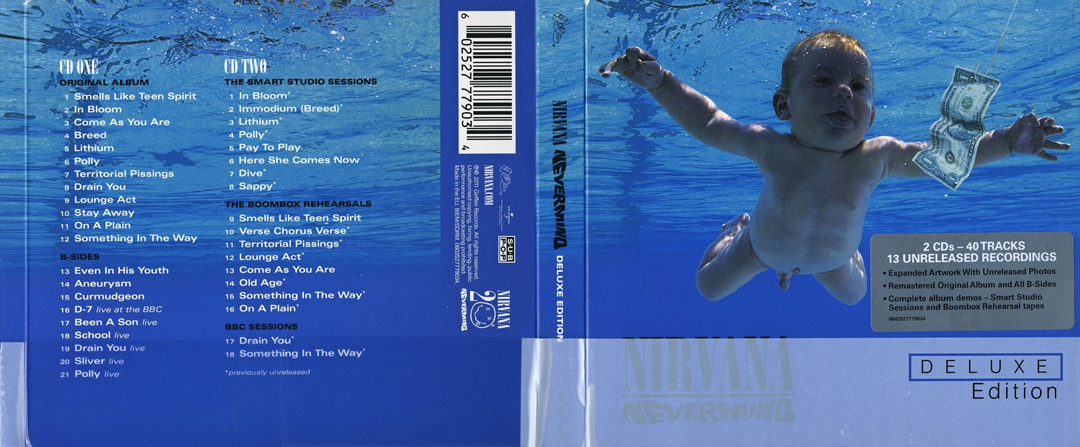 Encarte: Nirvana - Nevermind (Deluxe Edition) - Encartes Pop